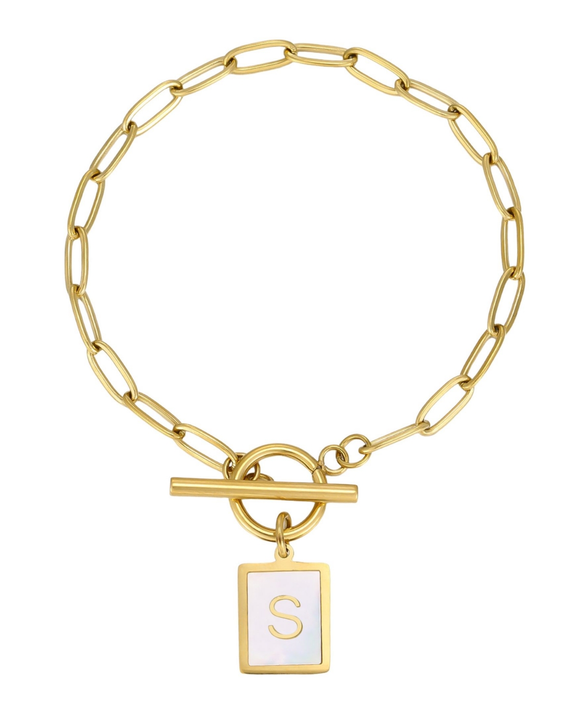 Click here for Adornia Tarnish Resistant Gold Imitation Pearl Ini... prices