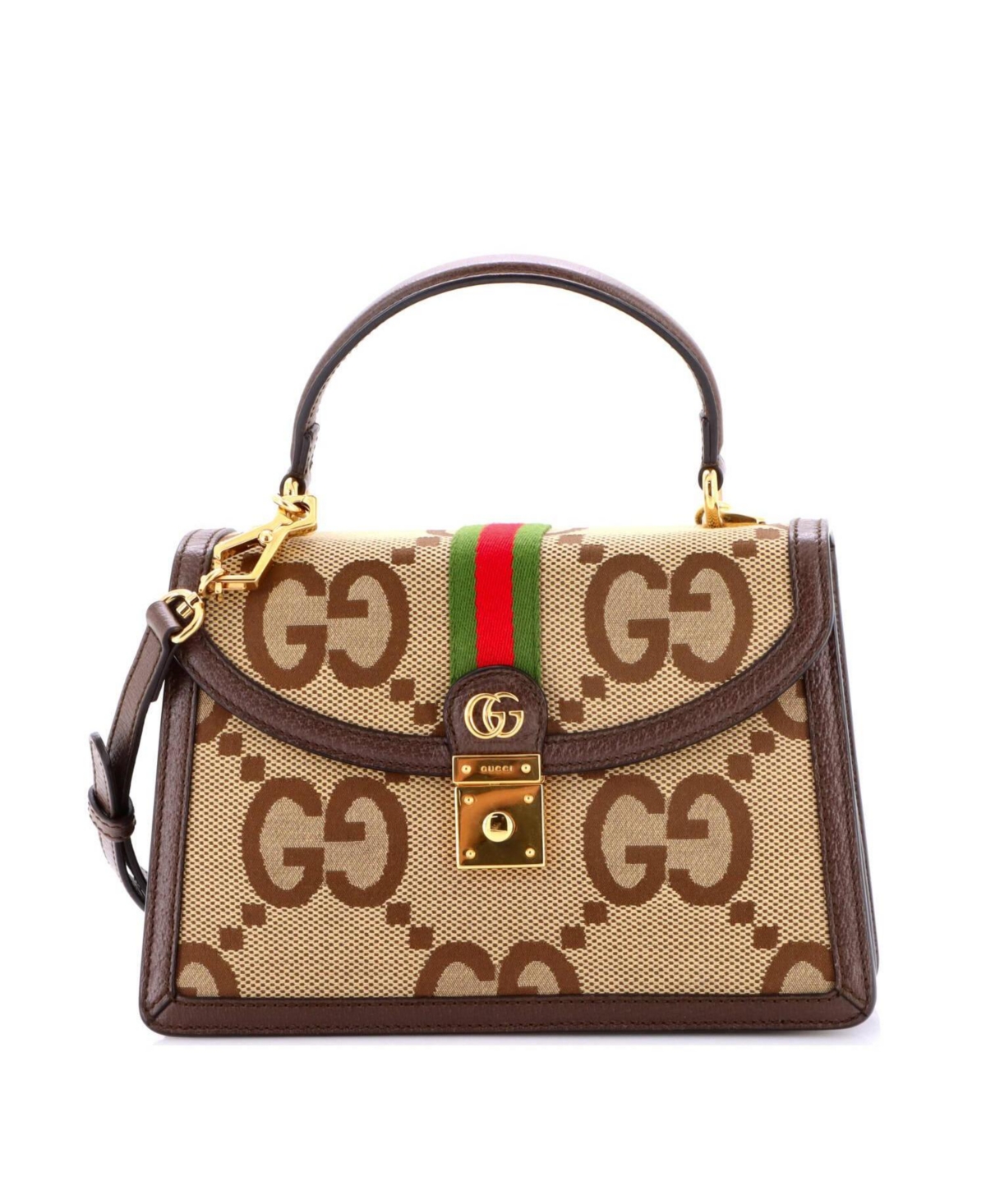 Click here for Pre-Owned Gucci Small Ophidia Flap Top Handle Bag... prices