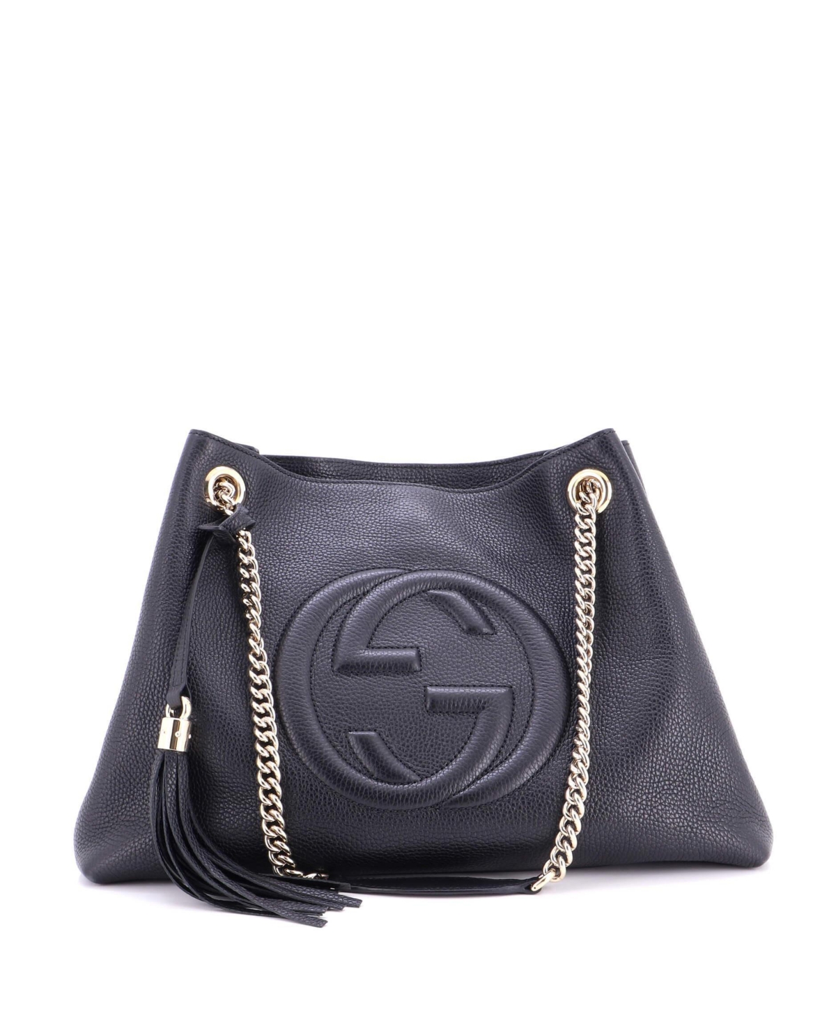 Click here for Pre-Owned Gucci Medium Soho Chain Strap Shoulder B... prices