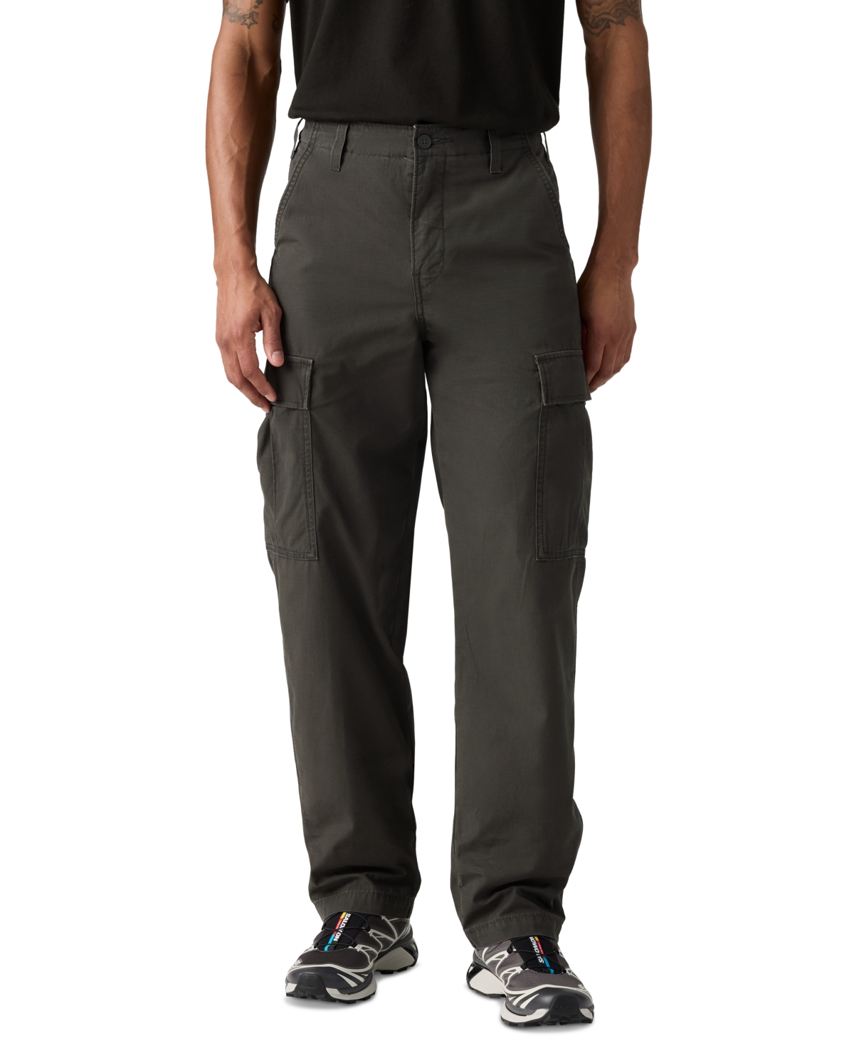 Click here for Levis Mens Xx Chino Straight Cargo Pants - Steelhe... prices