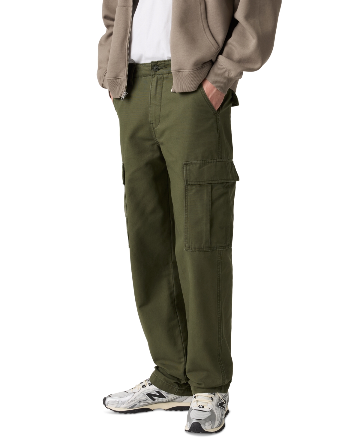 Click here for Levis Mens Xx Chino Straight Cargo Pants - Forest... prices