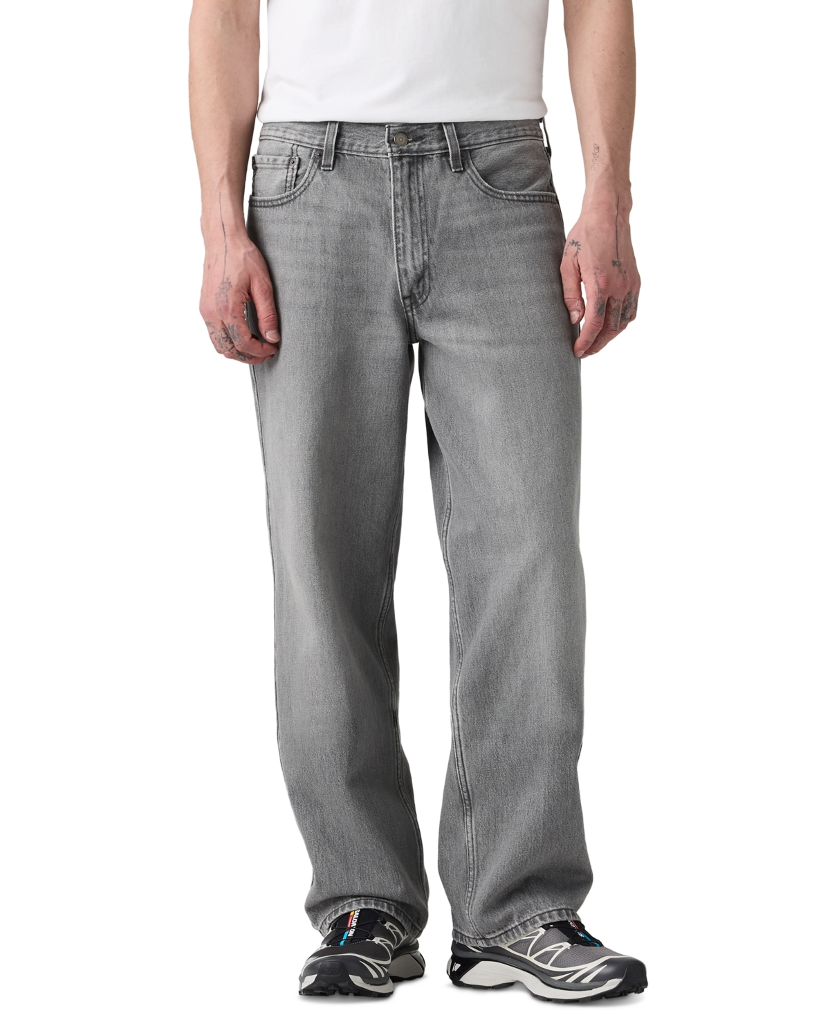 Click here for Levis Mens 578 Regular-Fit Stacked Ankle Baggy Jea... prices