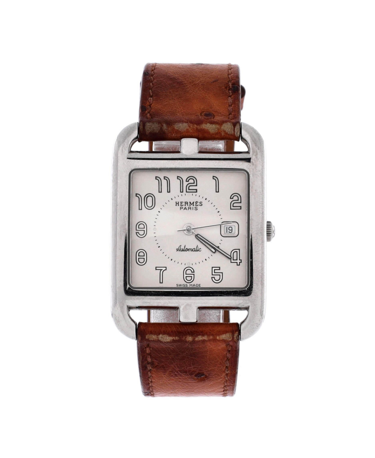 Click here for Pre-Owned HERMES Cape Cod Automatic Watch in Stain... prices