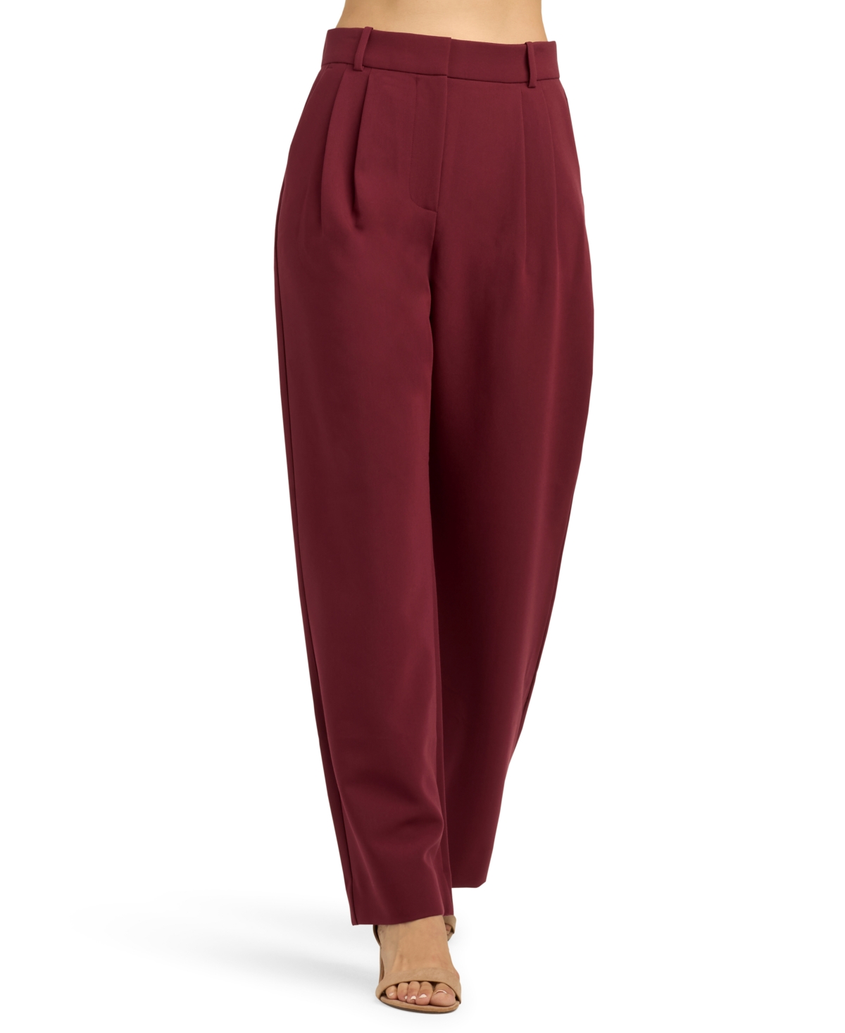Click here for Bcx Juniors Soft Stretch Wide-Leg Pants - Merlot prices