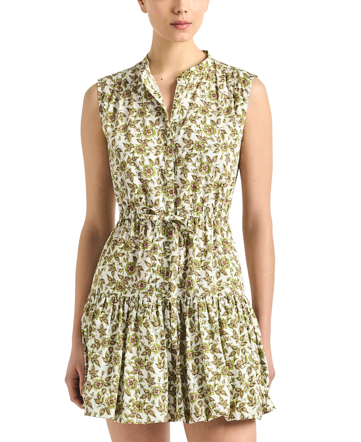 Click here for Derek Lam 10 Crosby Womens Briar Printed Cotton Bu... prices