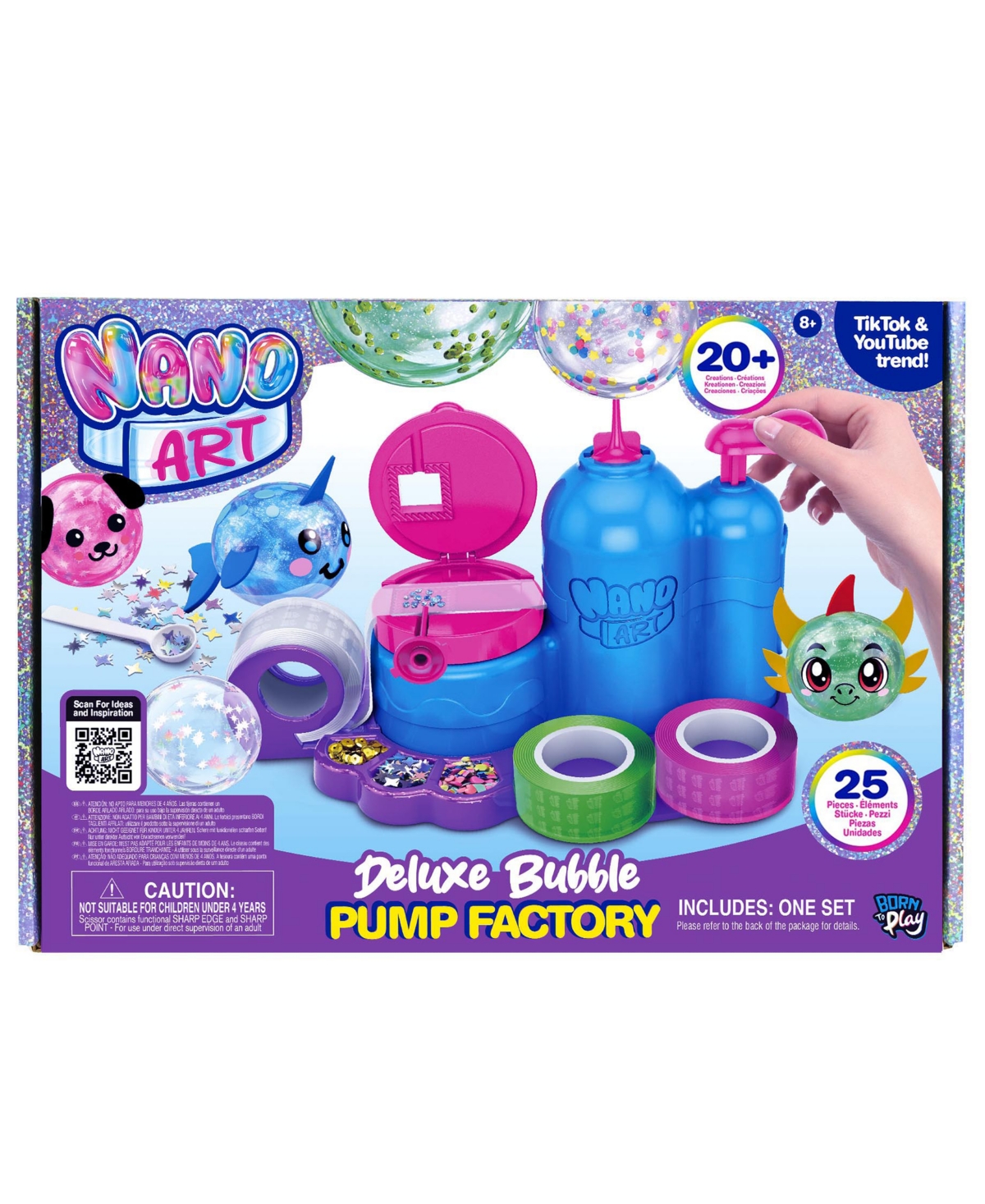 Click here for Born To Play Nano Art Deluxe Bubble Pump Factory C... prices