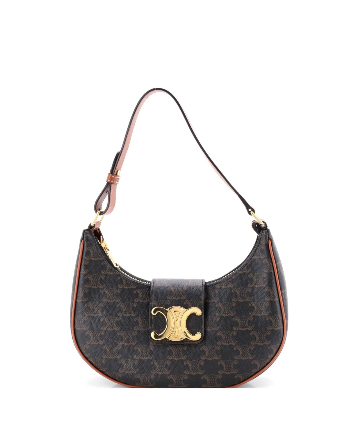 Click here for Pre-Owned Celine Ava Triomphe Bag Triomphe Coated... prices
