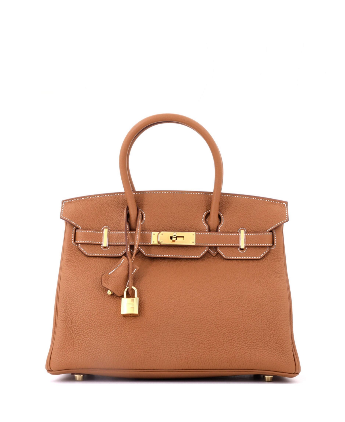 Click here for Pre-Owned HERMES Birkin 30 Handbag Brown Togo with... prices