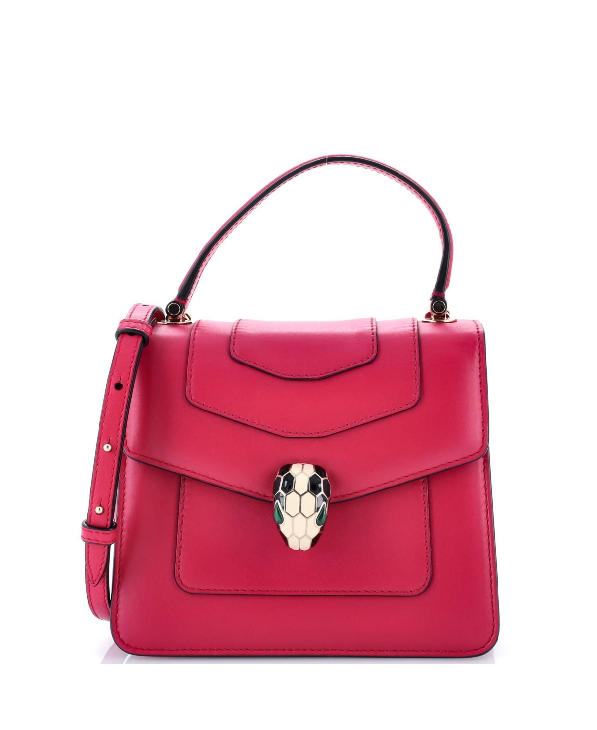 Click here for Pre-Owned Bvlgari Small Serpenti Forever Top Handl... prices