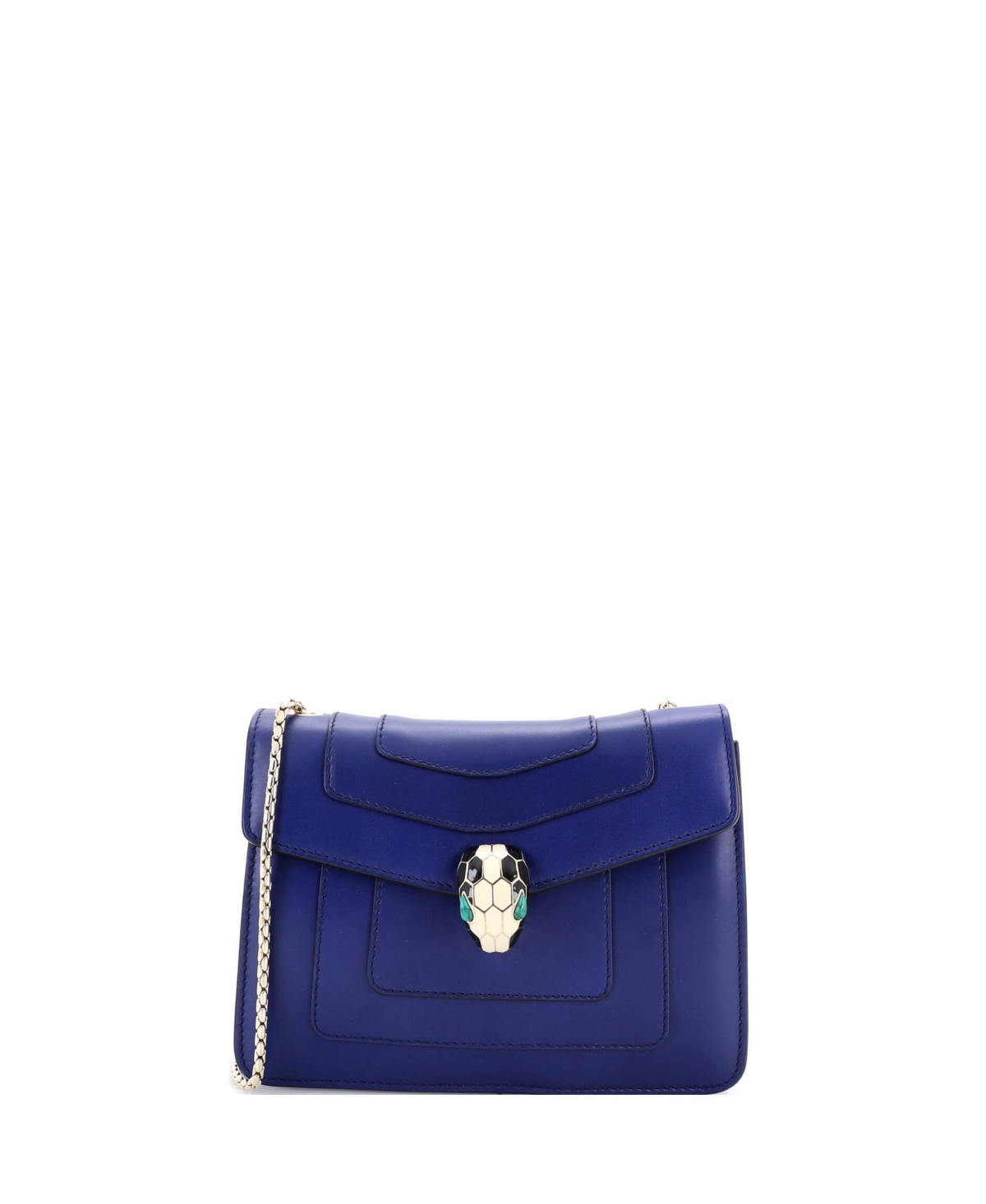 Click here for Pre-Owned Bvlgari Small Serpenti Forever Square Sh... prices