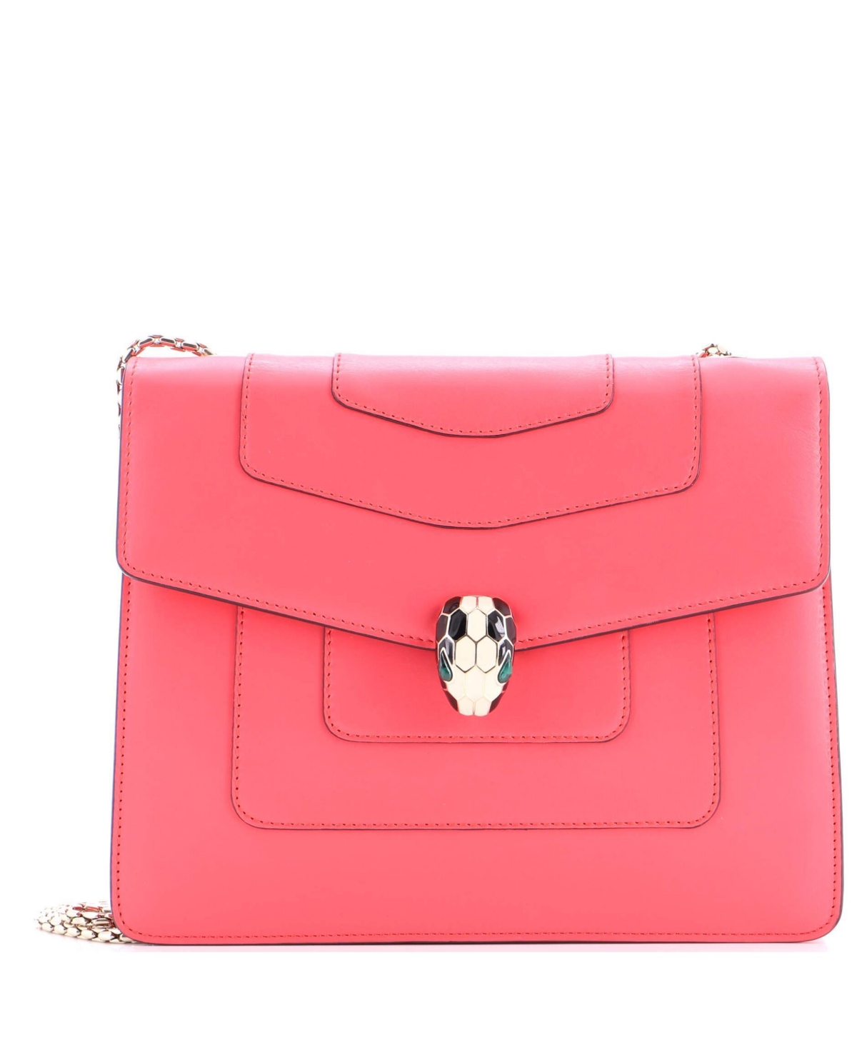 Click here for Pre-Owned Bvlgari Medium Serpenti Forever Square S... prices