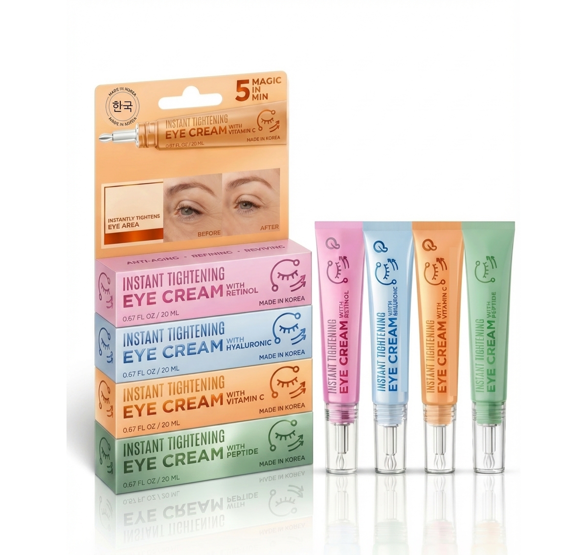 Click here for Lovery Korean Skin Care Eye Cream Collection - Ins... prices