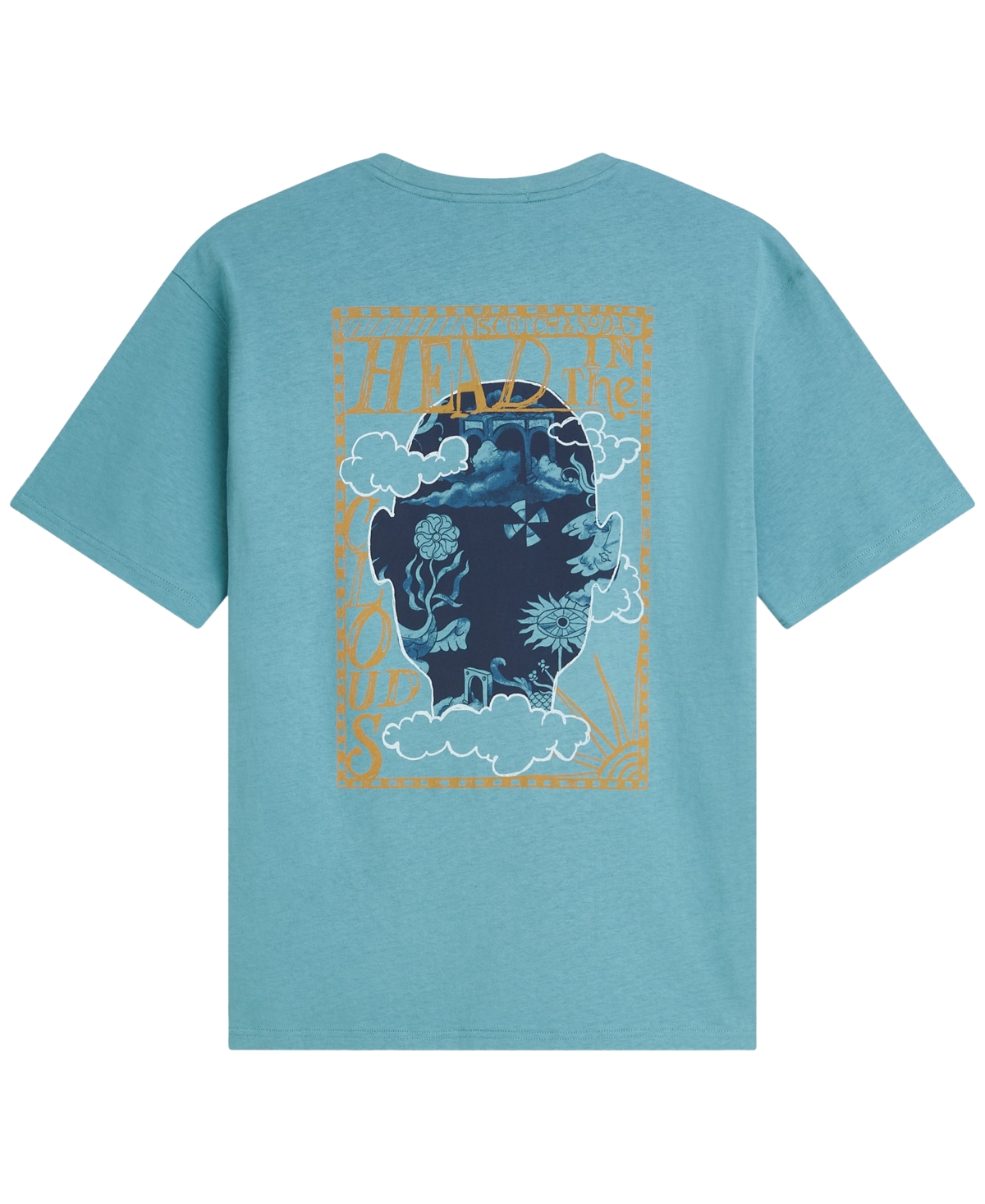 Click here for Scotch & Soda Mens Artwork Relaxed-Fit T-Shirt - A... prices
