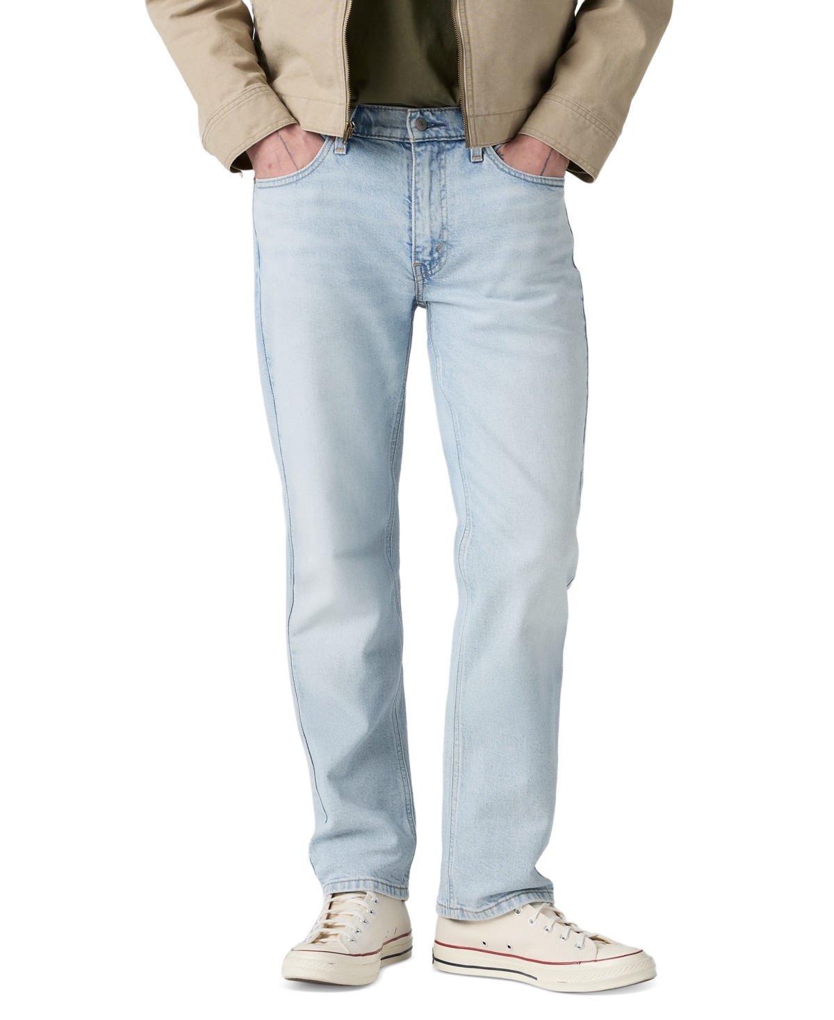 Click here for Levis Mens 541 Athletic-Fit Taper Jeans - Clear Mi... prices