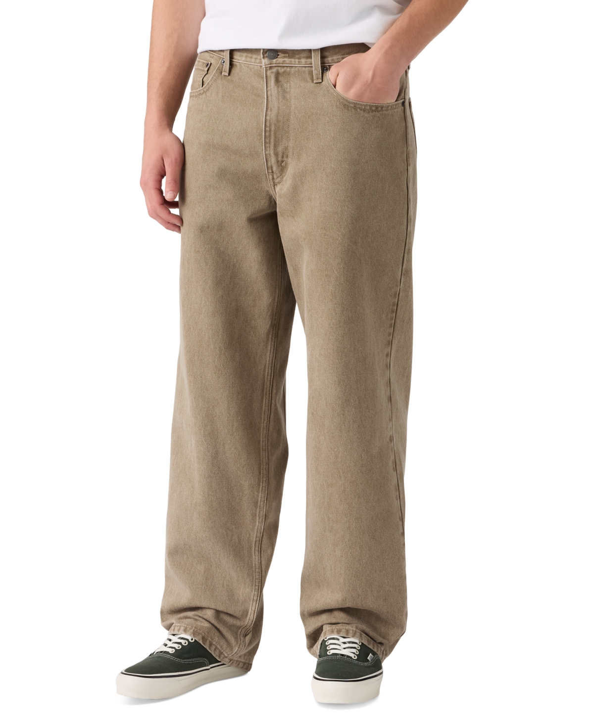 Click here for Levis Mens 578 Regular-Fit Stacked Ankle Baggy Jea... prices