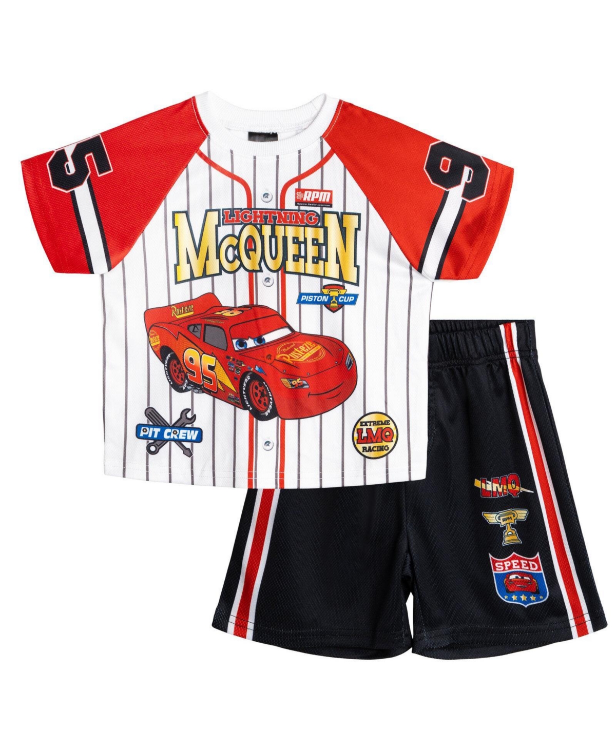 Click here for Cars Toddler Boys (2T-5T) Athletic 2-Piece T-Shirt... prices
