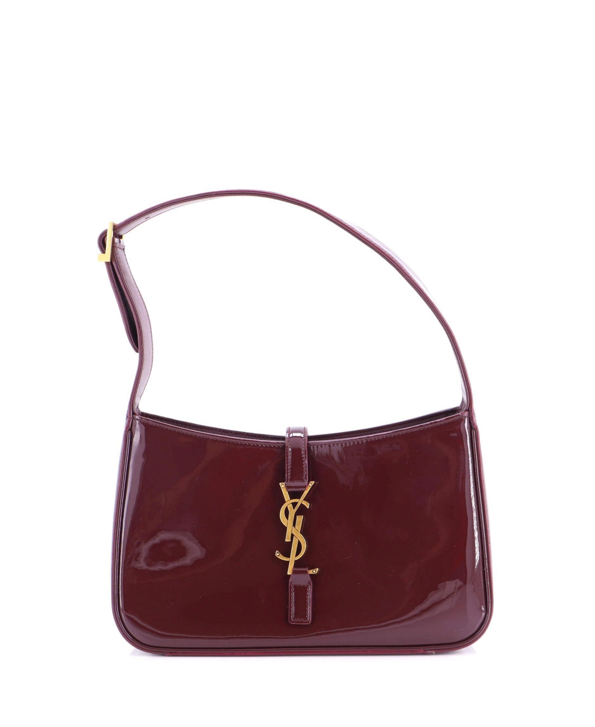 Click here for Pre-Owned Saint Laurent Small Le 5 a 7 Hobo Patent... prices