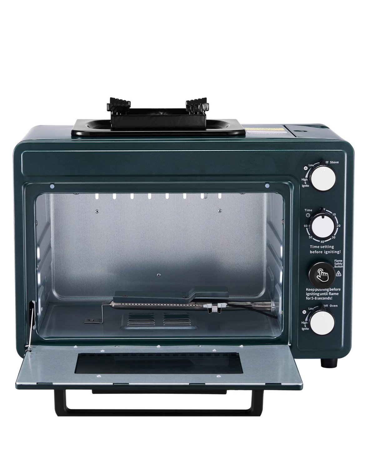 Click here for Vevor Outdoor Oven 2-in-1 Portable Gas Camping Sto... prices