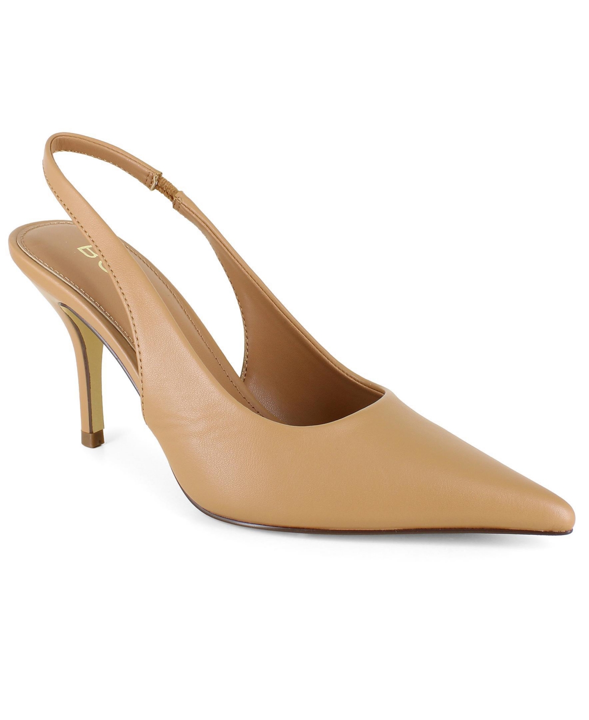 Click here for Bcbg Womens Conny Sling Back Pump - Tan prices
