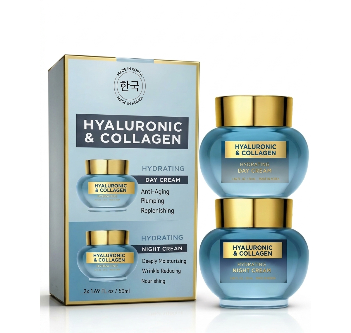 Click here for Lovery Korean Skincare Hyaluronic Collagen Day and... prices