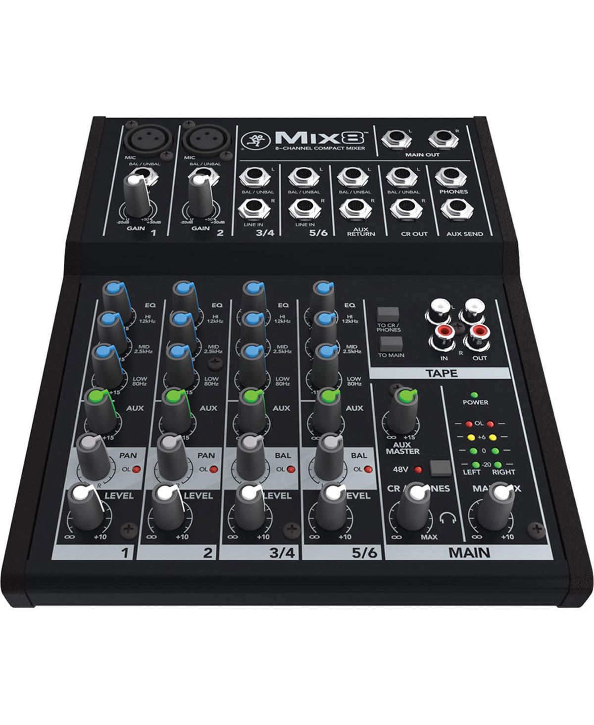 Click here for Mackie Mix8 8-Channel Compact Mixer  20Hz to 30kHz... prices