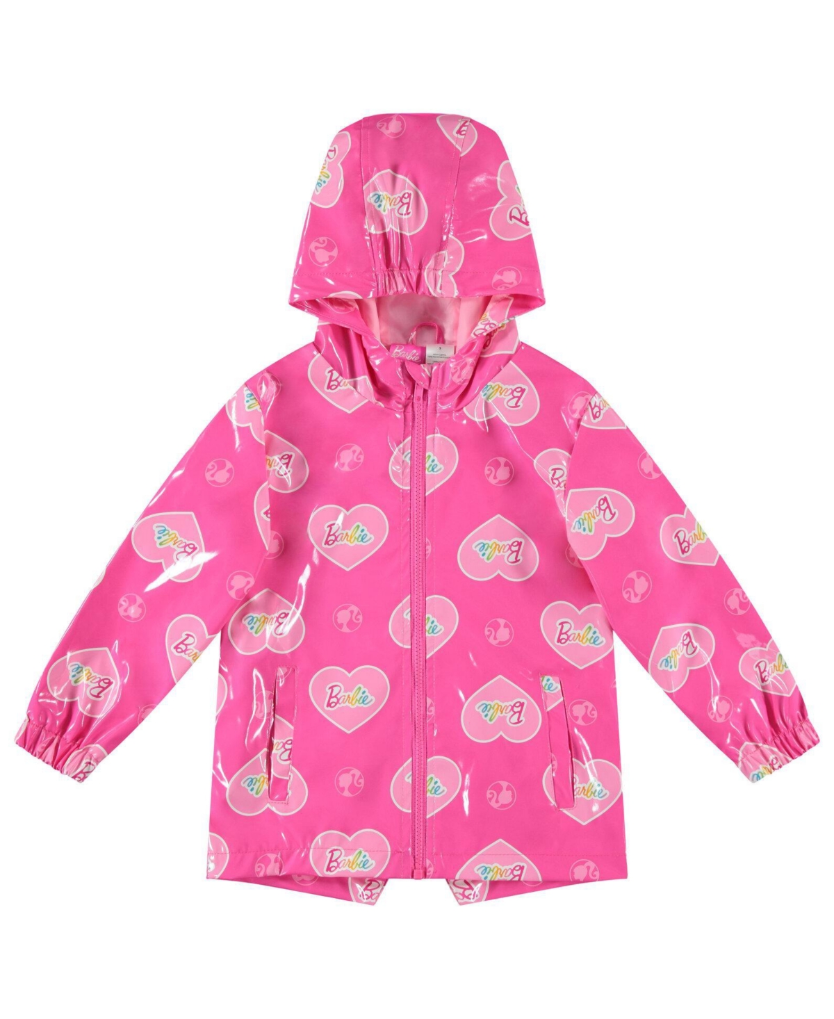 Click here for Barbie Girls (4-16) Hooded Rain Jacket - Pink hear... prices