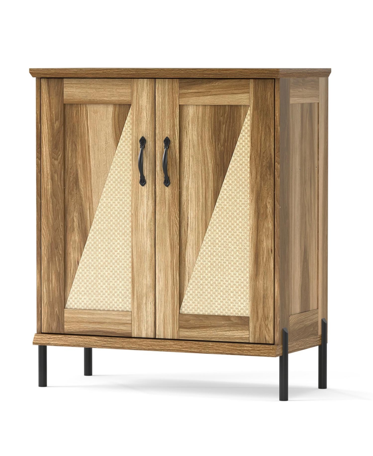 Click here for Slickblue Farmhouse Shoe Cabinet 5-Tier with Woven... prices