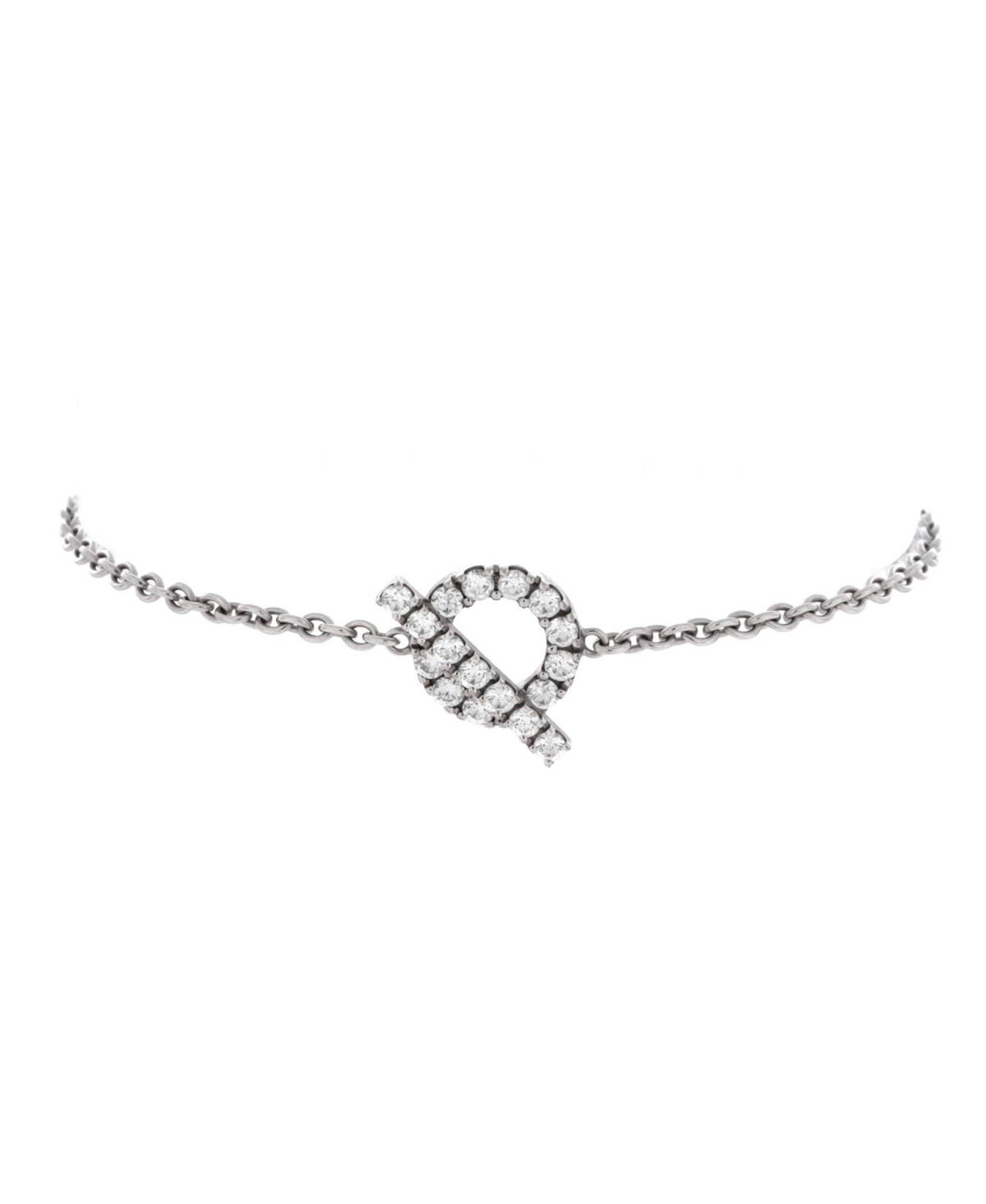 Click here for Pre-Owned HERMES Finesse Bracelet - 18k white gold prices