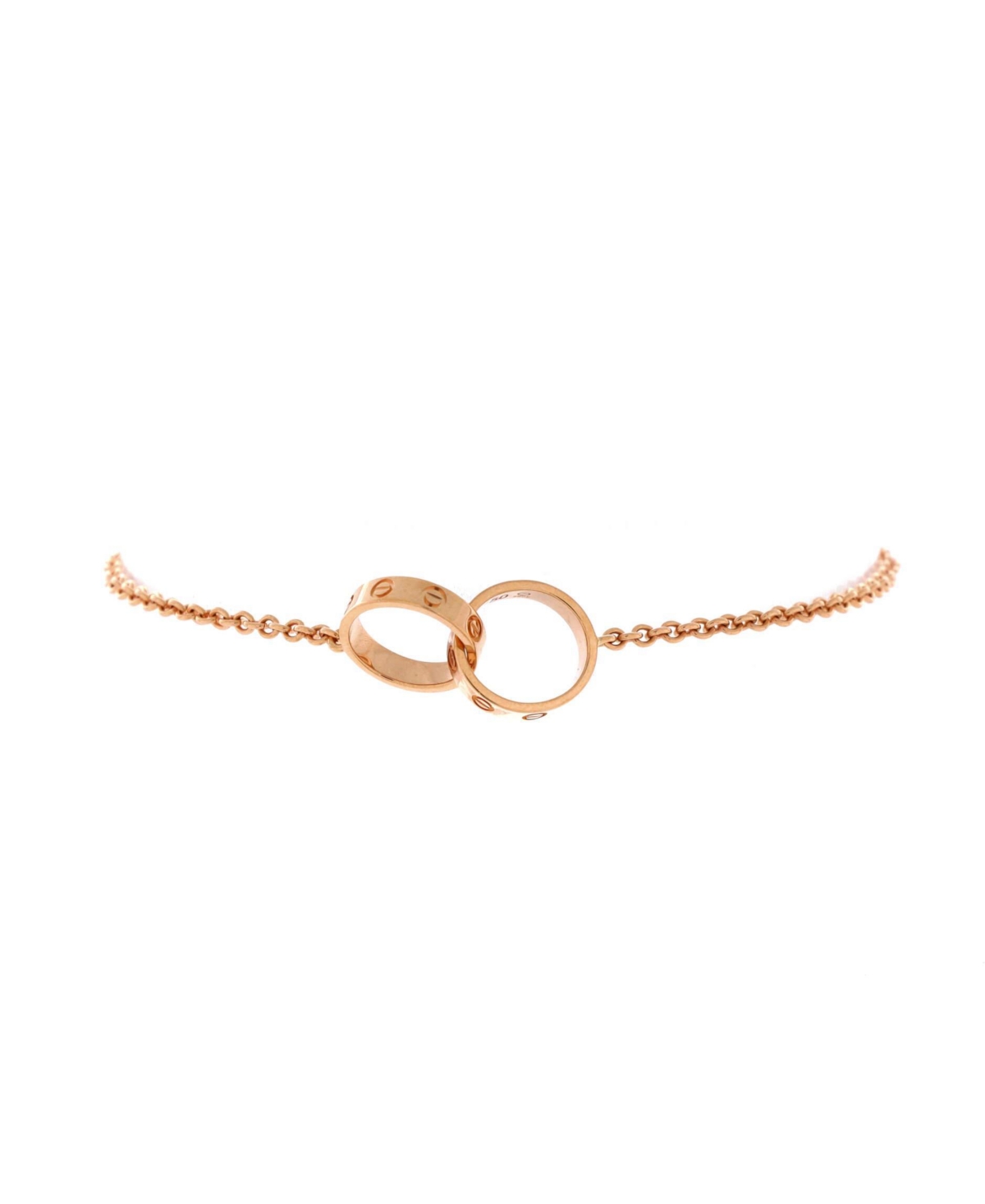 Click here for Pre-Owned Cartier Love Interlocking Bracelet - 18k... prices