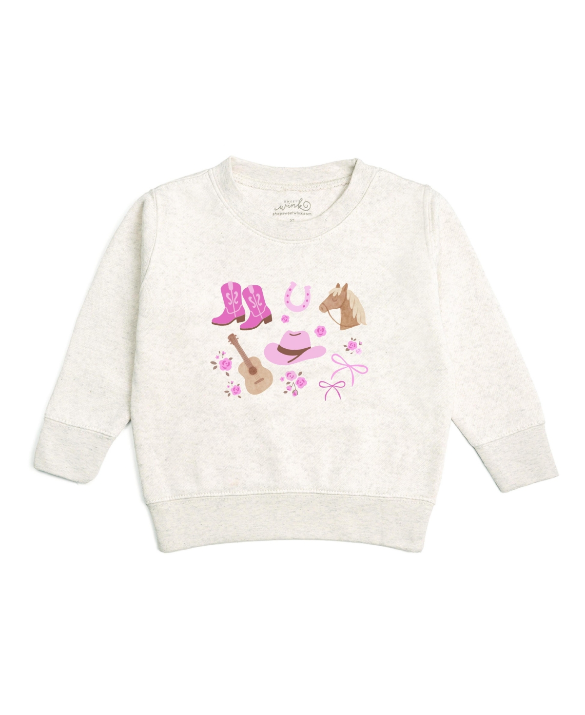 Click here for Sweet Wink Girls (5-8) Western Girlie Sweatshirt -... prices