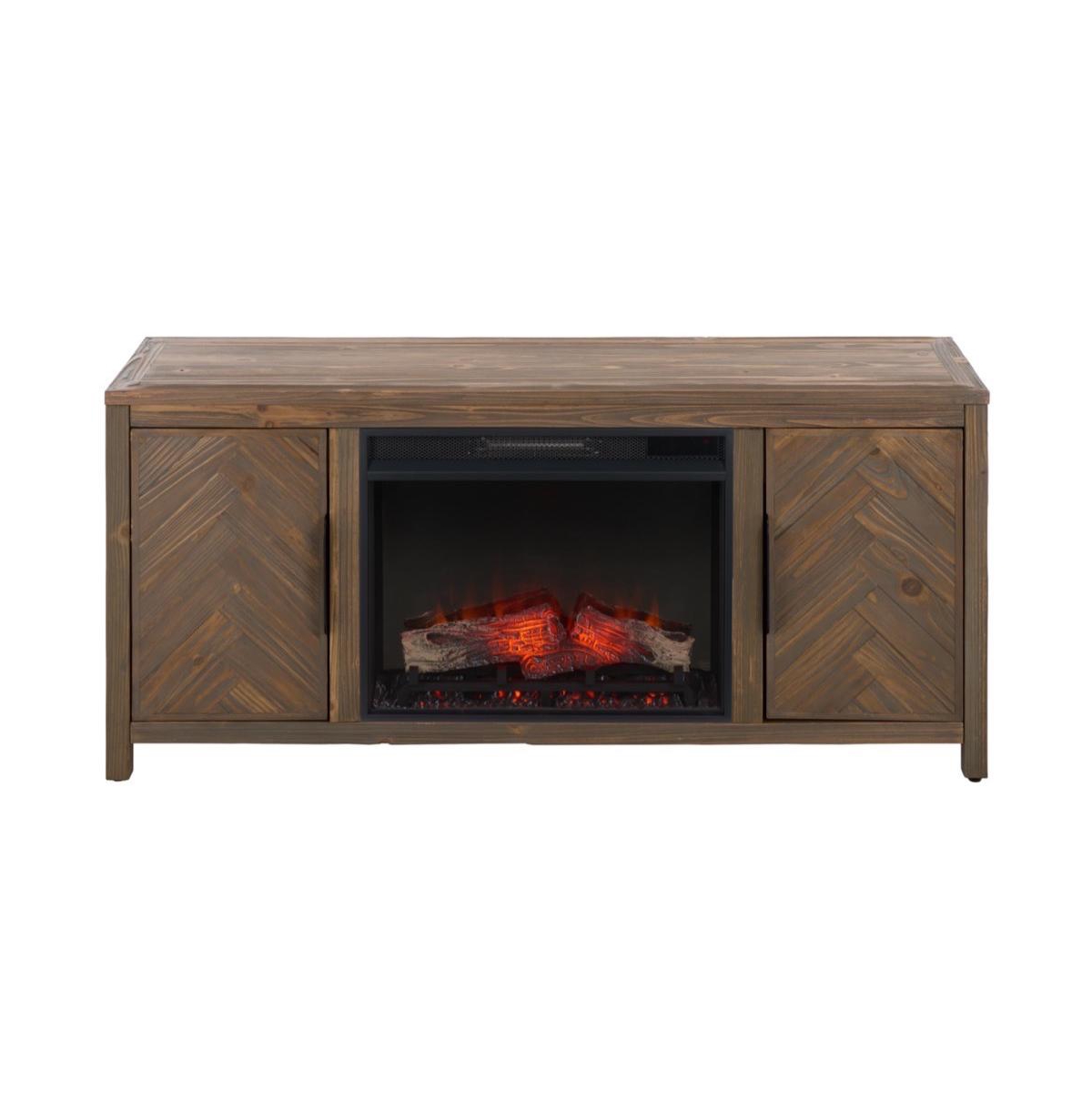 Click here for Augusta Home Jerah 2 Cabinet Fir Fireplace - Brown... prices