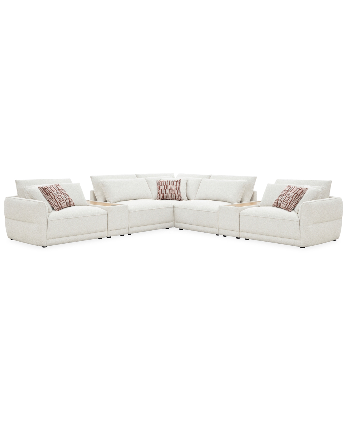 Click here for Evandro 7-Piece L-Shaped Sectional Sofa Set (Laf C... prices