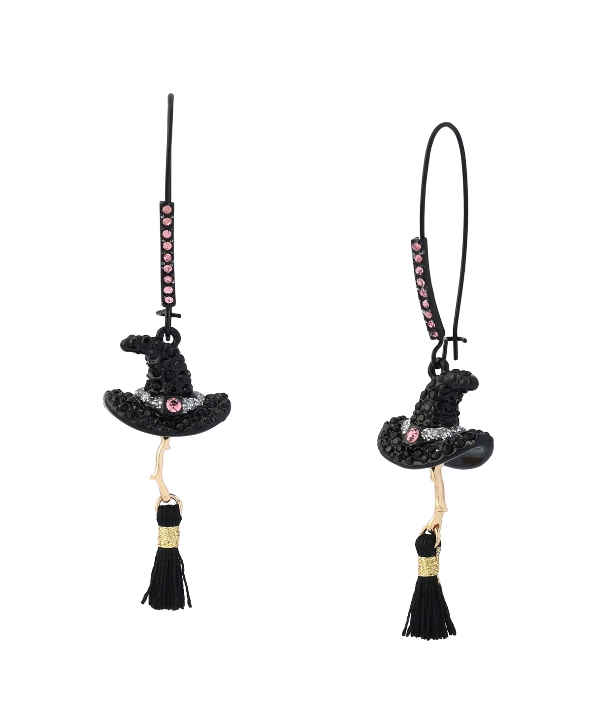 Click here for Betsey Johnson Faux-Stone Pretty Spooky Witchy Hat... prices