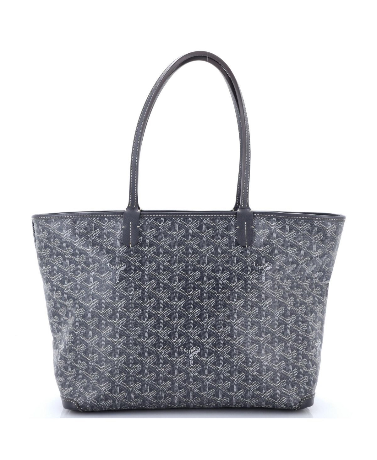 Click here for Pre-Owned Goyard Pm Artois Tote Coated Canvas - Gr... prices