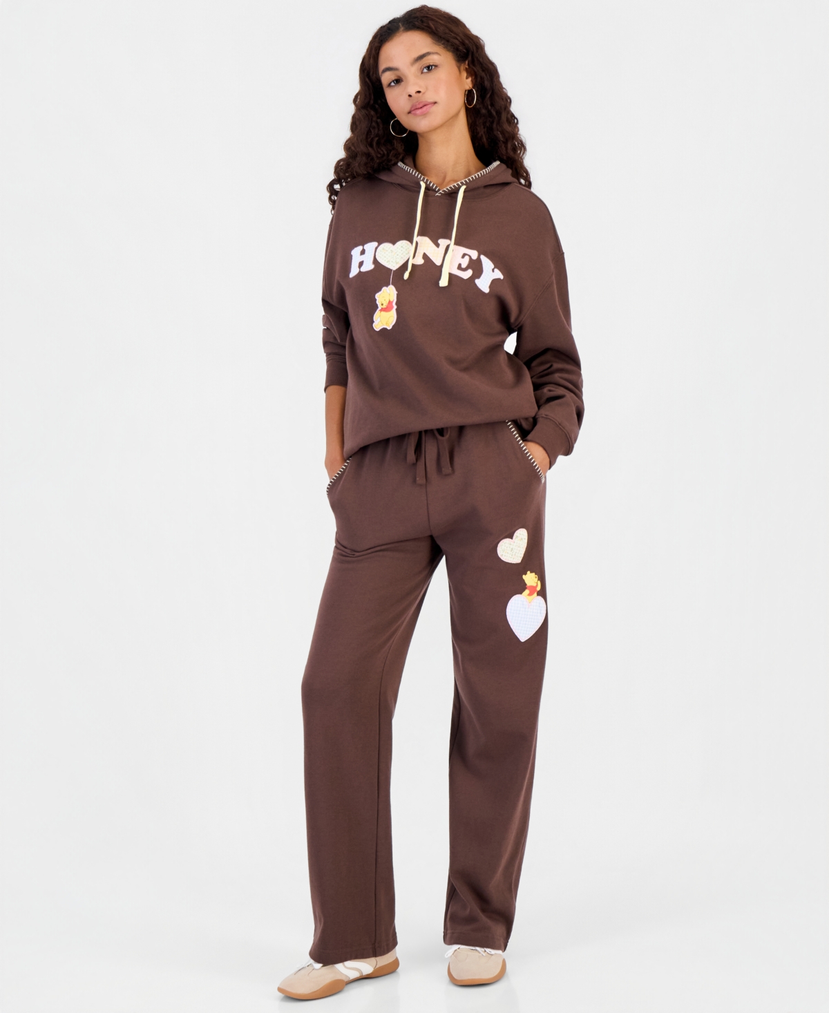 Click here for Disney Juniors Pooh Honey Drawstring Wide-Leg Swea... prices