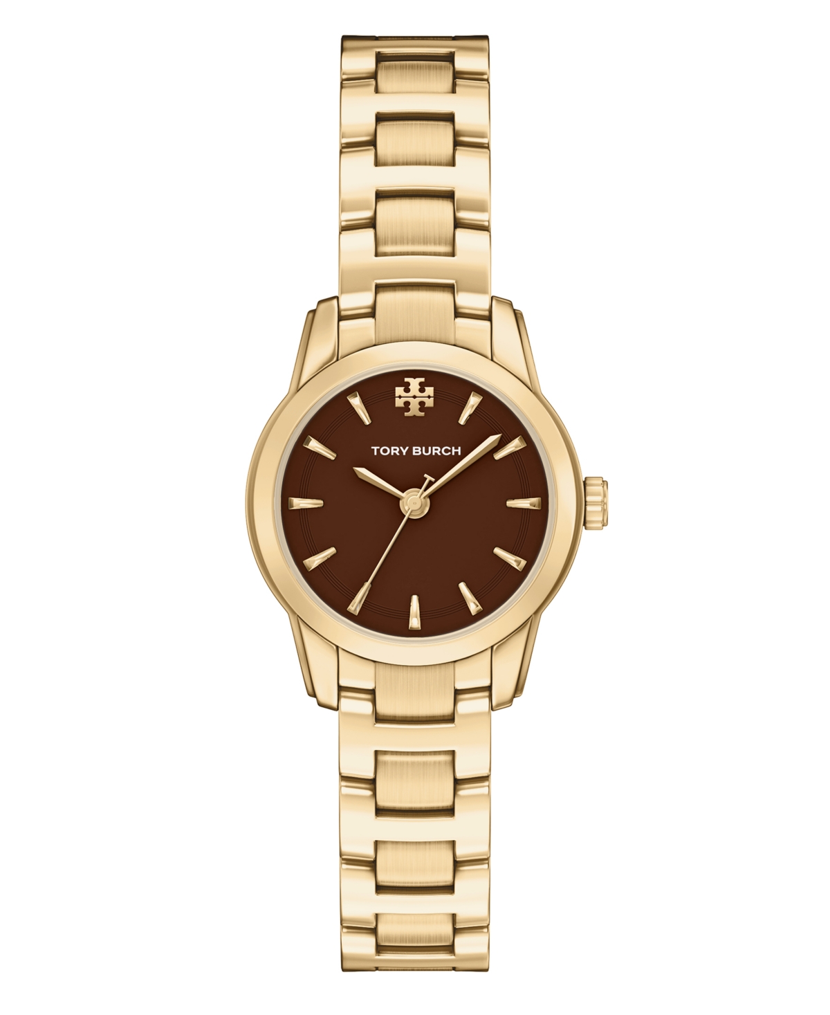 Click here for Tory Burch Womens Small Miller Gold-Tone Stainless... prices