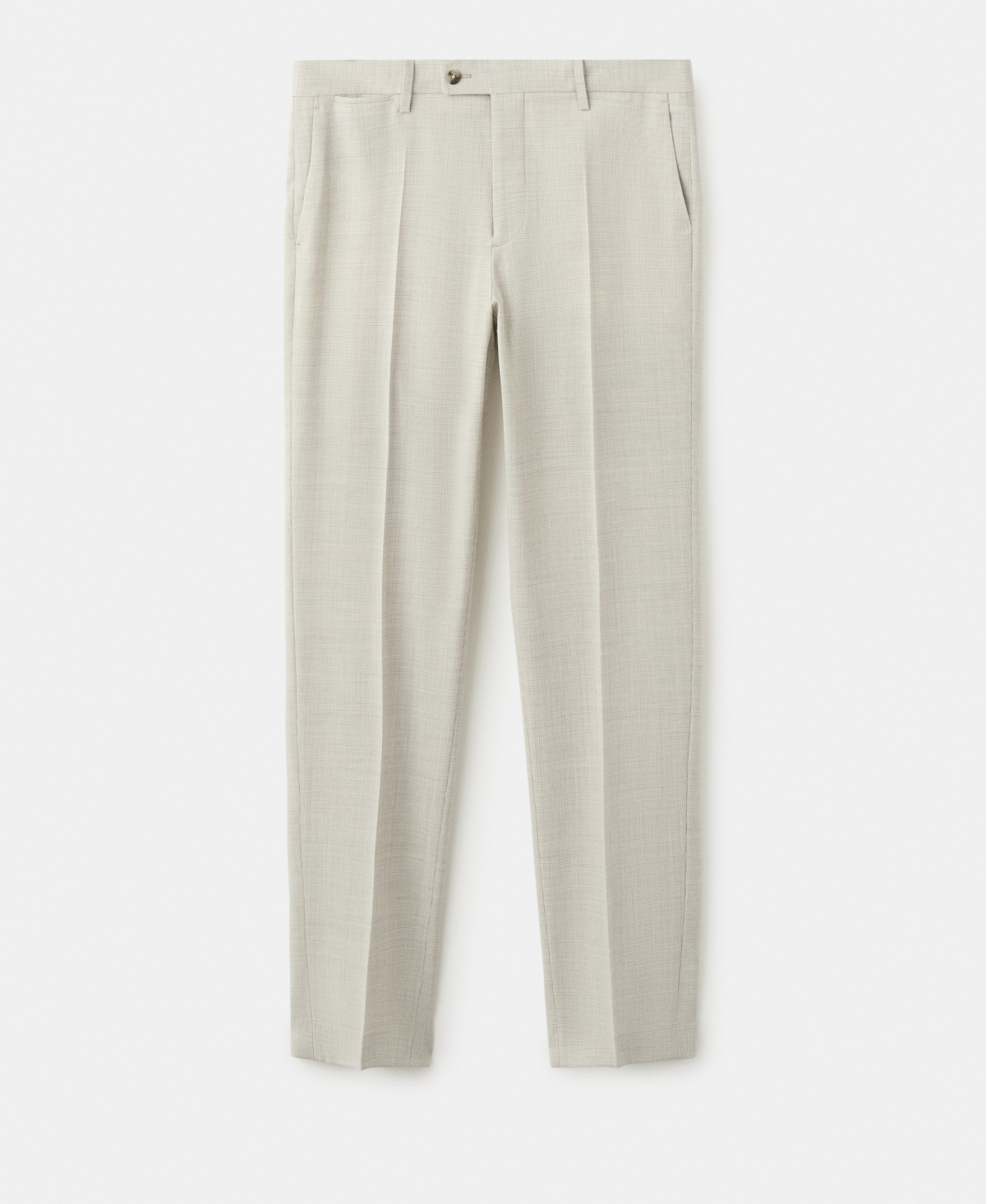Click here for Mango Mens Turin Wool Suit Pants - Beige prices