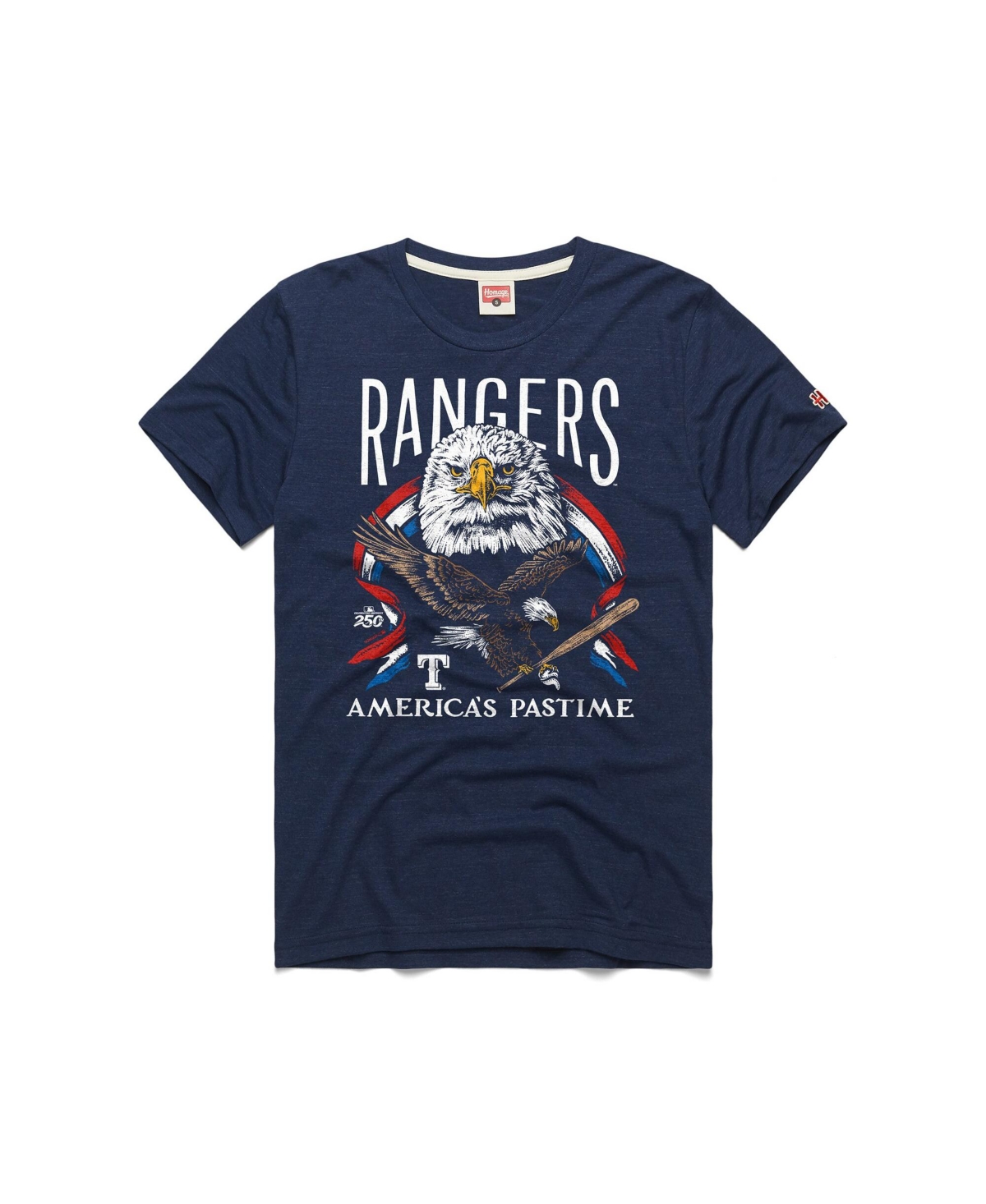 Click here for Homage Mens Navy Texas Rangers Americas Pastime Tr... prices