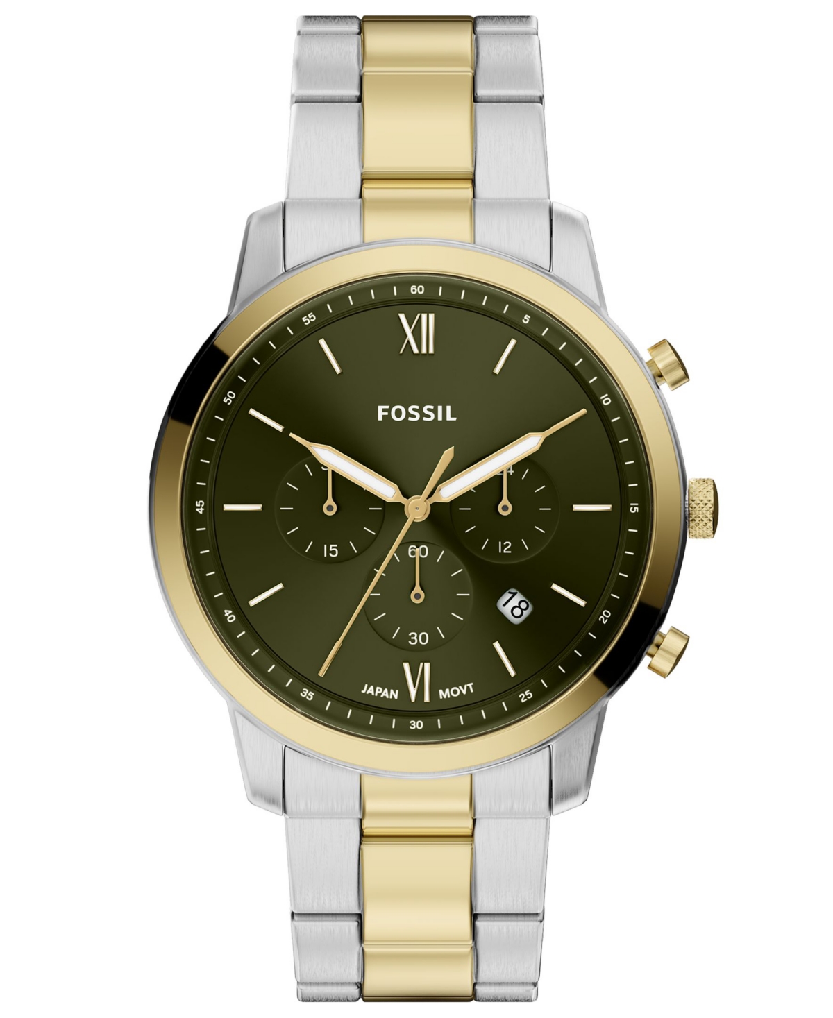 Click here for Fossil Mens Neutra Chronograph Two-Tone Stainless... prices