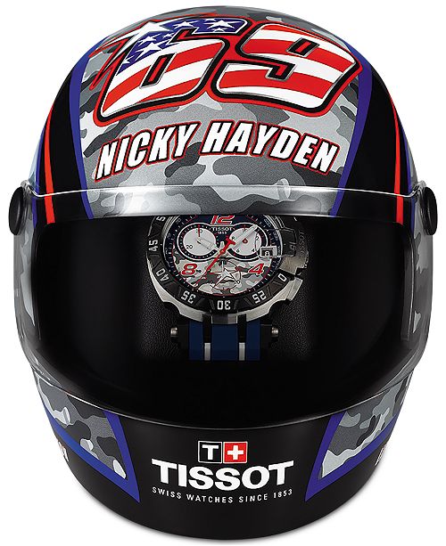 Tissot Men's Swiss Chronograph T-Race Nicky Hayden Limited Edition 2016 ...