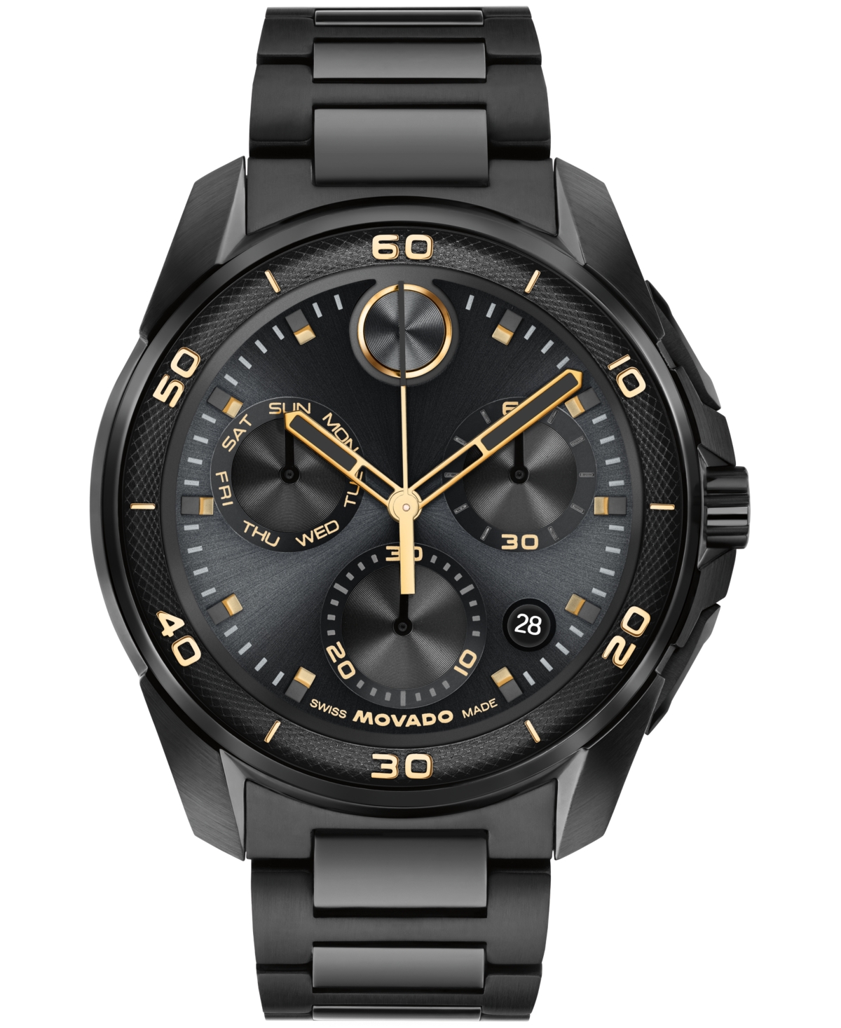 Click here for Movado Mens Bold Verso S Swiss Quartz Chrono Ionic... prices