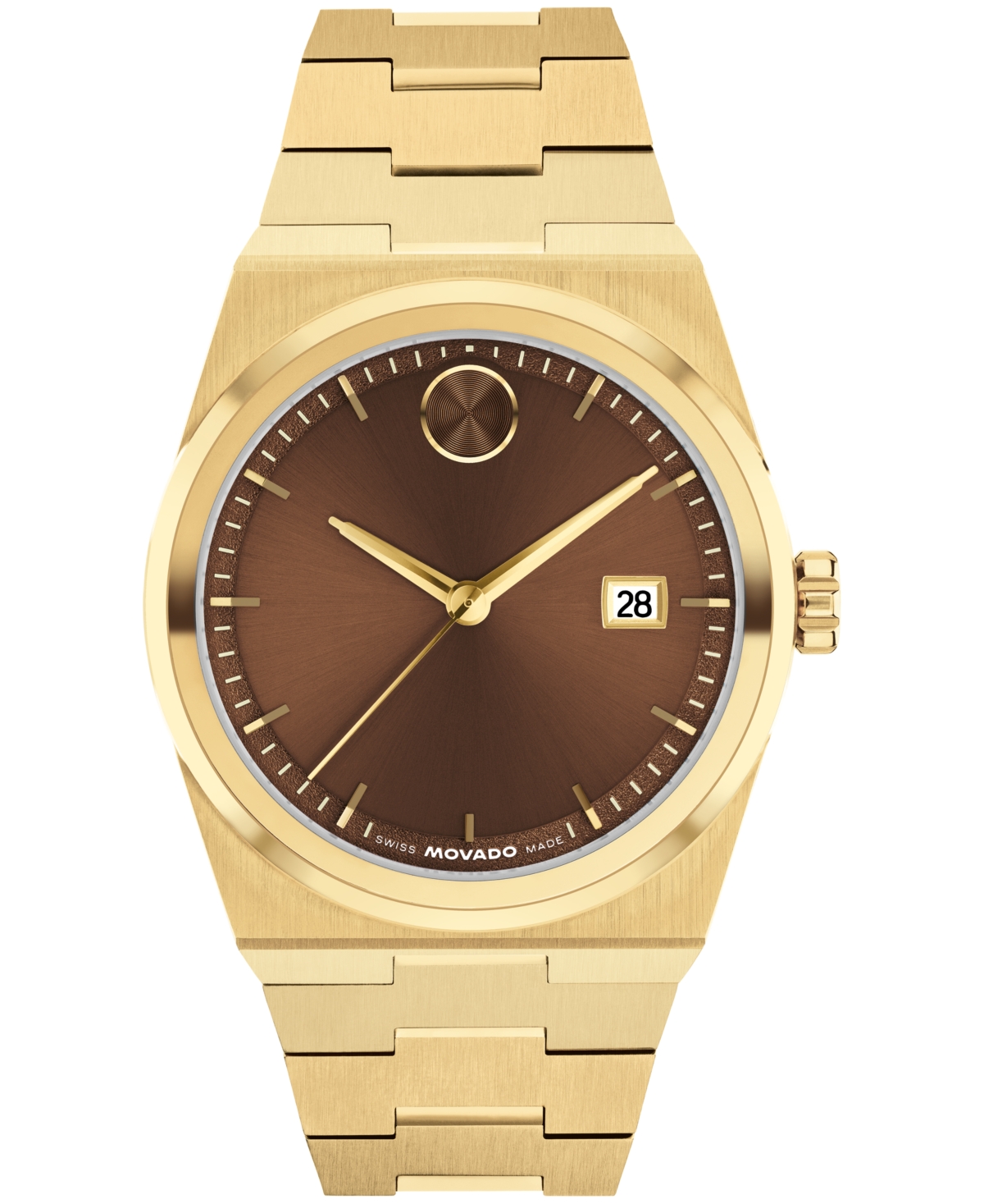 Click here for Movado Mens Bold Quest Swiss Quartz Ionic Plated L... prices