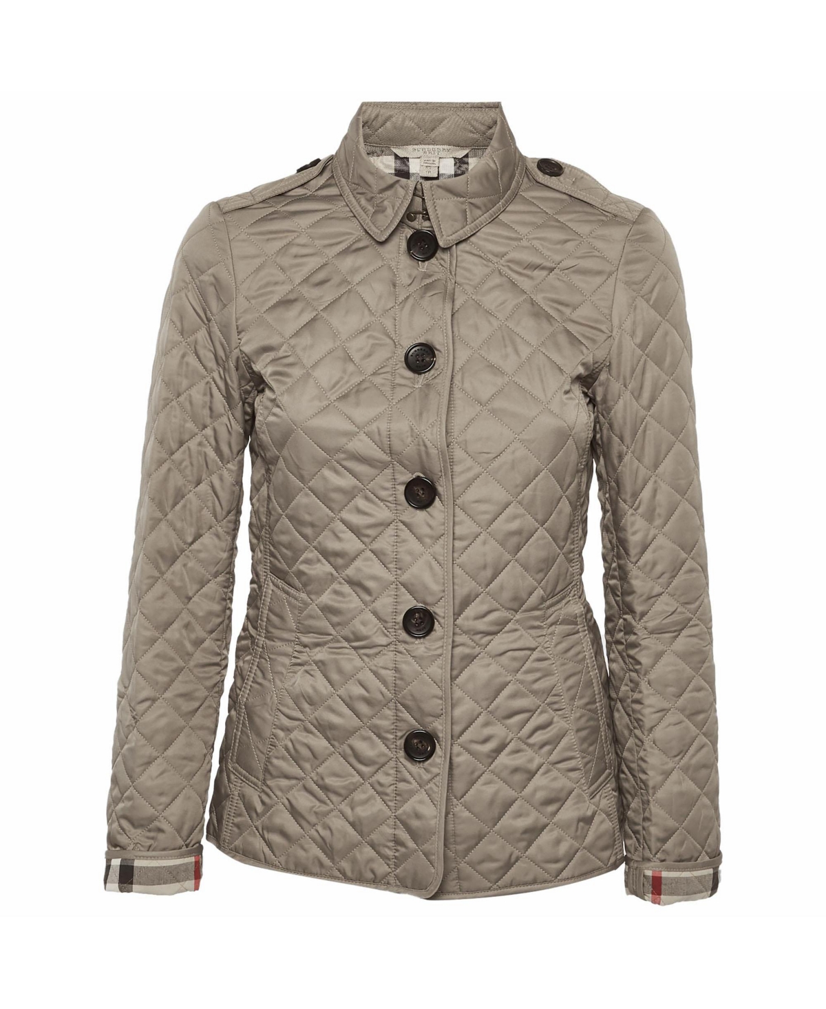 Click here for Pre-Owned Burberry Womens Synthetic Quilted Jacket prices