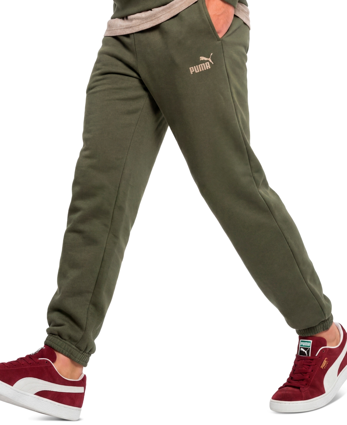 Click here for Puma Mens Athletic Look Cat Logo Classic Jogger Pa... prices