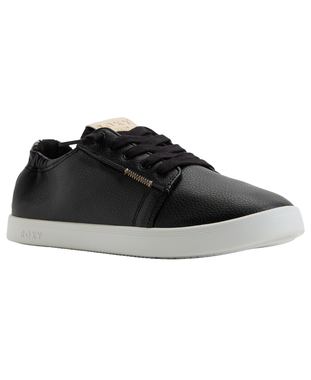 Click here for Roxy Womens Mauka Lace-Up Sneakers - Black prices