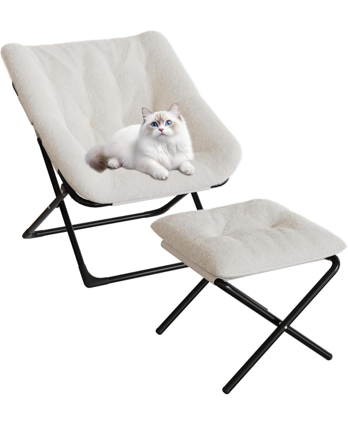 Click here for gaomon Saucer Chair  Plush Comfy Seat with Non-Sli... prices