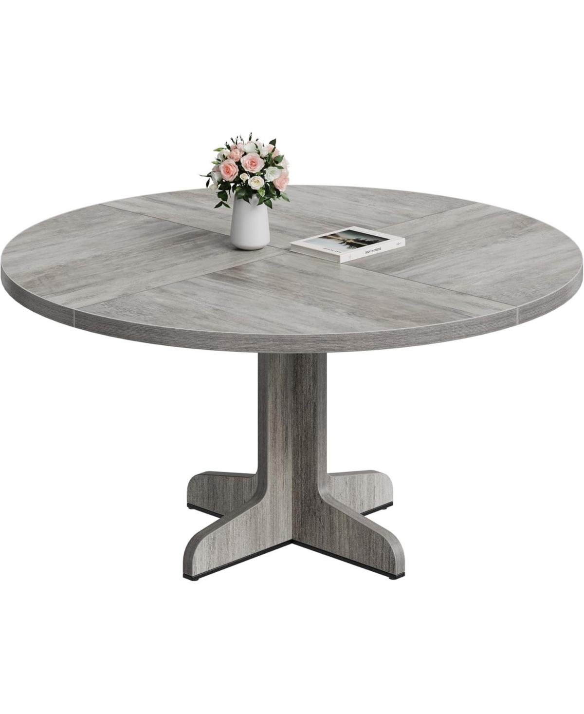 Click here for gaomon Round Dining Table for 4  Farmhouse Kitchen... prices