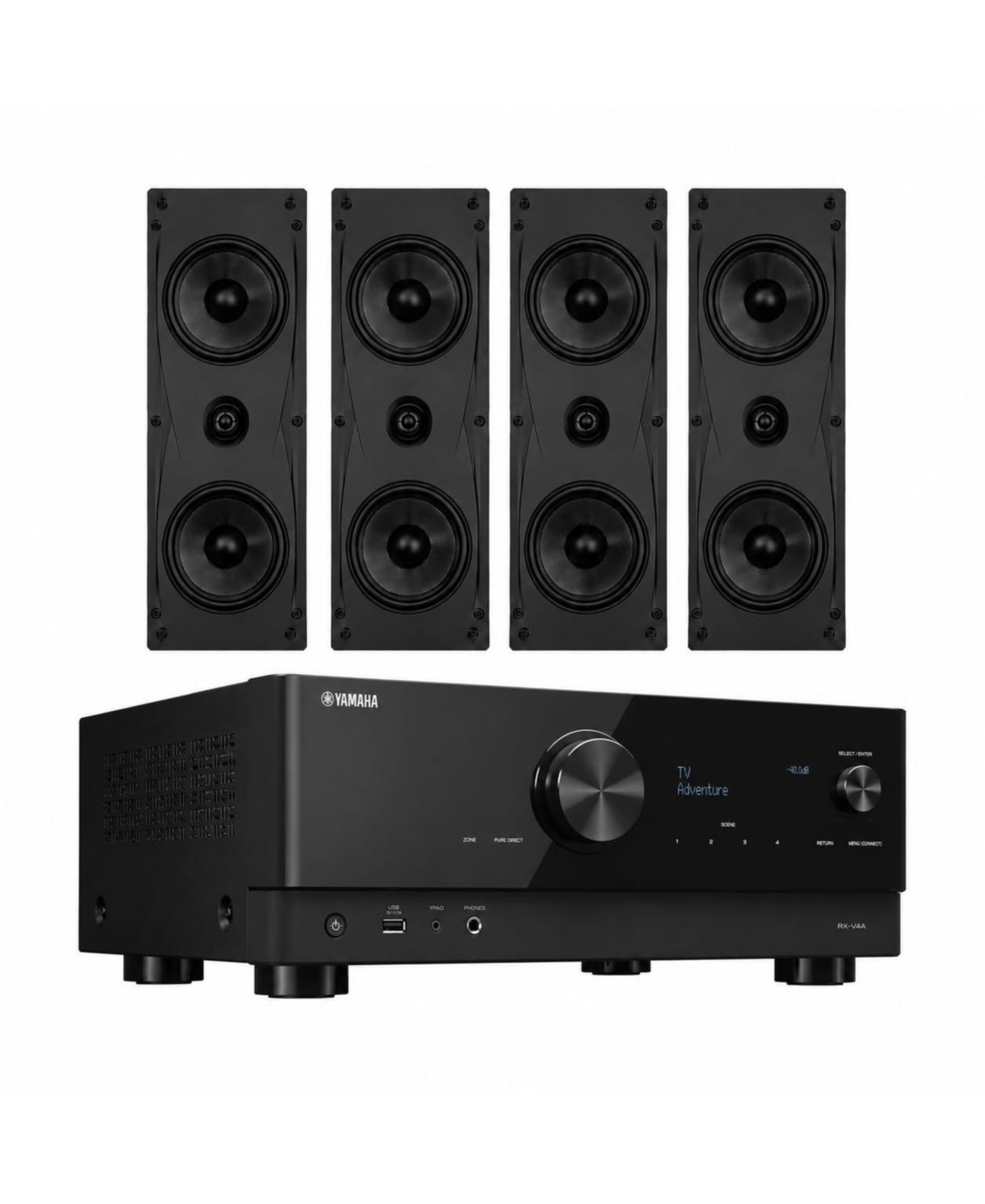 Click here for Yamaha Rx-V4A 5.2-Channel Av Receiver with 4 In-Wa... prices