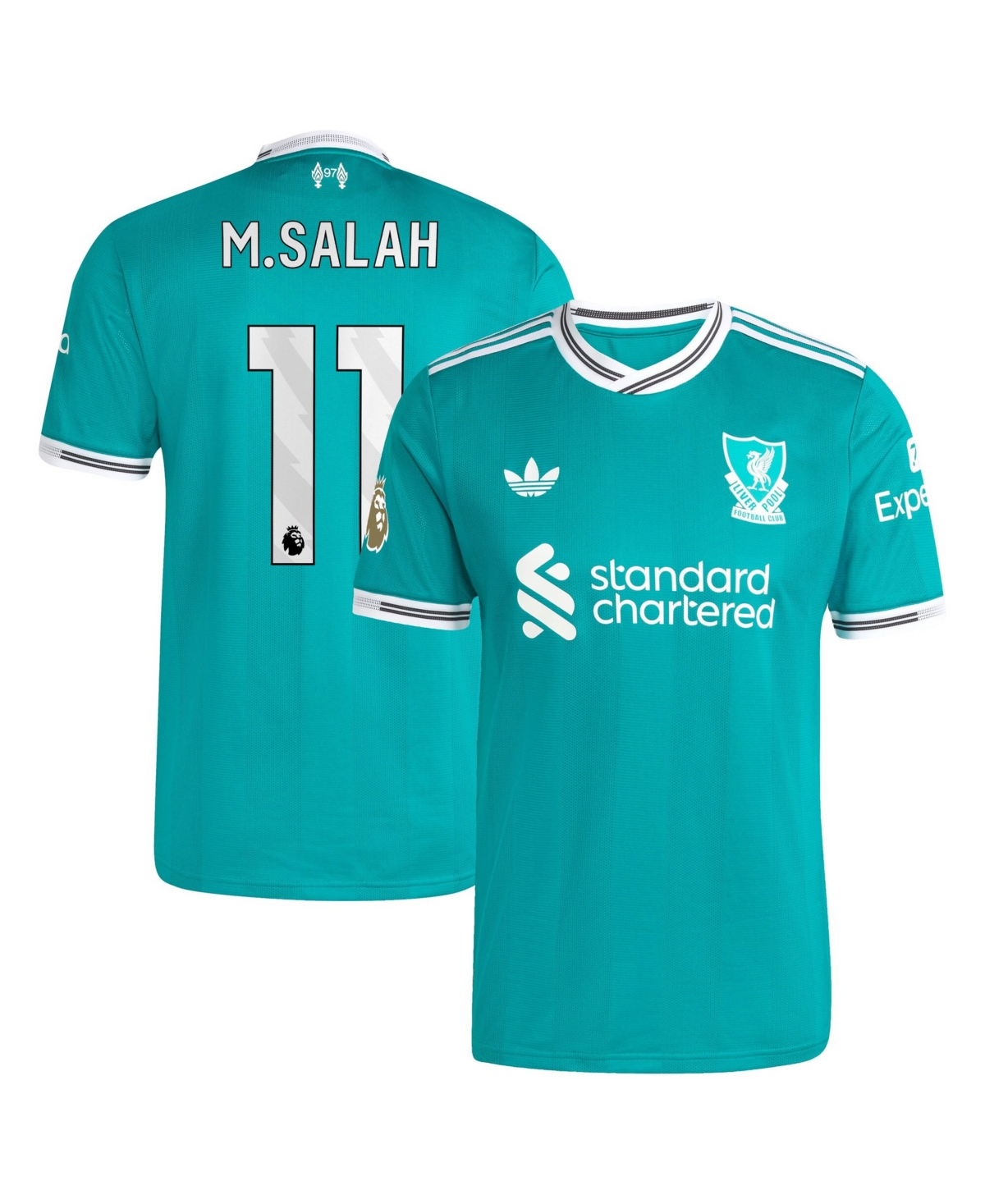 Click here for AdidasMens Mohamed Salah Green Liverpool 2025/26 T... prices