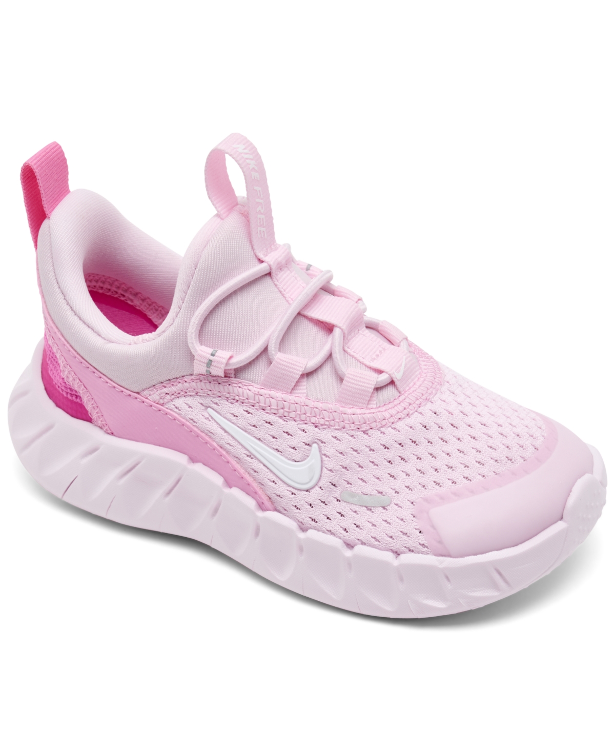 Click here for Nike Toddler Kids Free Ride Elastic Lace Running S... prices
